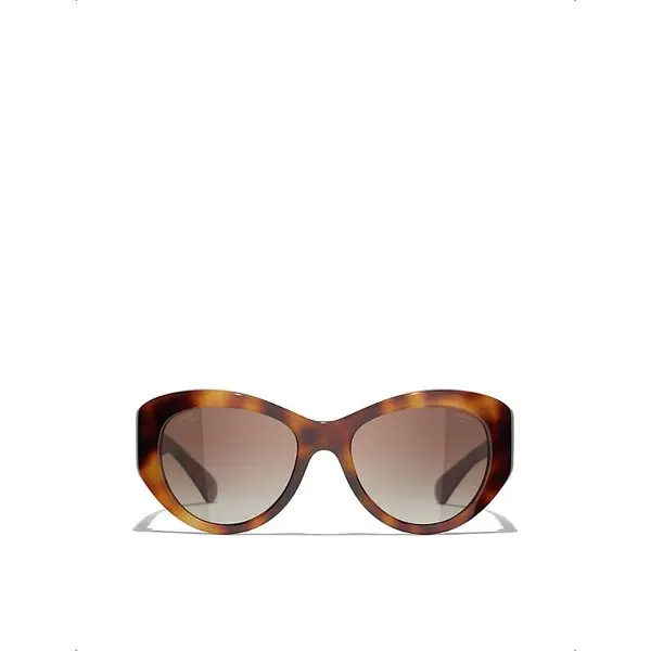 Chanel Ch5492 Butterfly Sunglasses - Brown