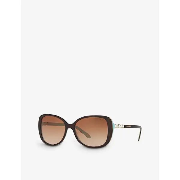 Tiffany & Co. Square-frame Acetate Sunglasses - Blue