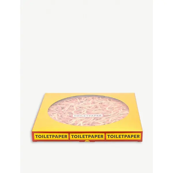 SELETTI Wears Toiletpaper Porcelain Spaghetti Plate 27cm