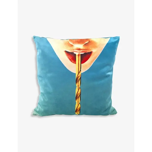 SELETTI Wears Toiletpaper Drill Cushion Cover 50cm X 50cm - One-color