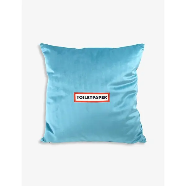 SELETTI Wears Toiletpaper Drill Cushion Cover 50cm X 50cm