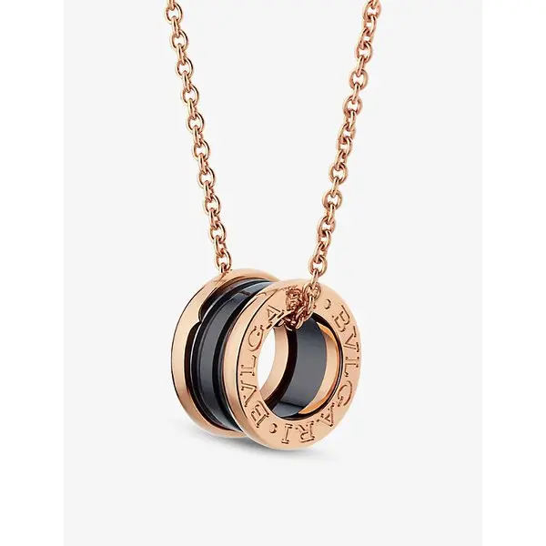 BVLGARI B.zero1 Pendant Necklace - Pink