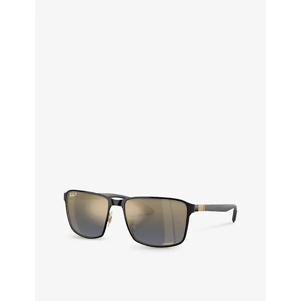 Ray-ban Chromance Square-frame Sunglasses