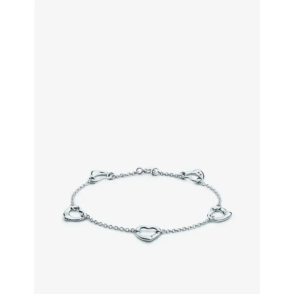 Tiffany & Co. Elsa Peretti Open Heart Bracelet - Sterling Silver