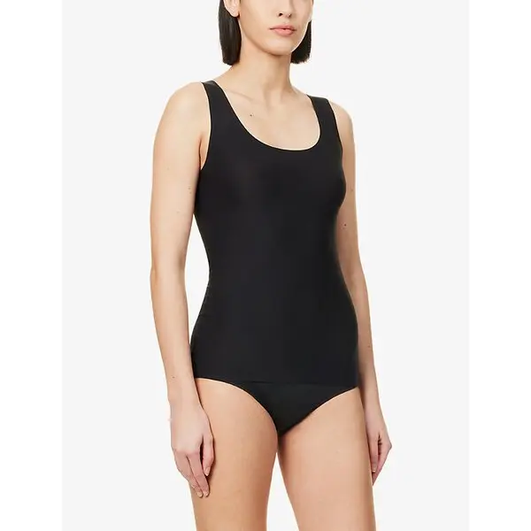 Chantelle Soft Stretch One-size Invisible Vest Top - Black