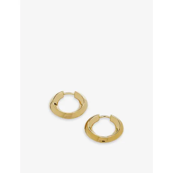 Monica Vinader Power 18ct Vermeil Sterling Silver Small Hoop Earrings