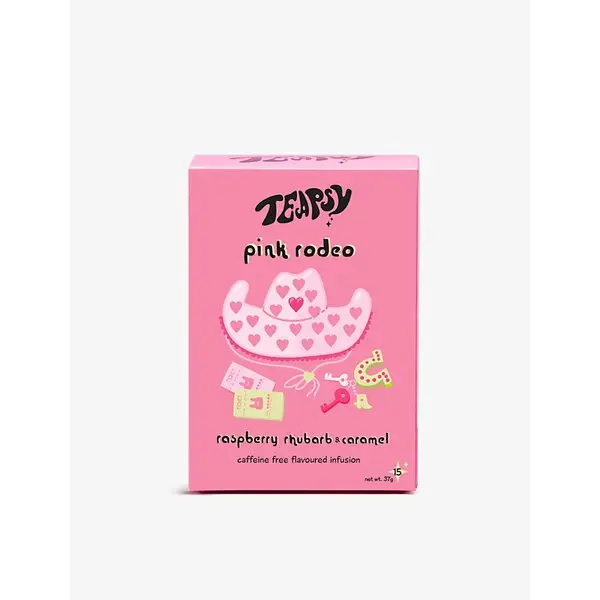 TEAPSY Pink Rodeo Flavoured Tea Box Of 15 - One-color