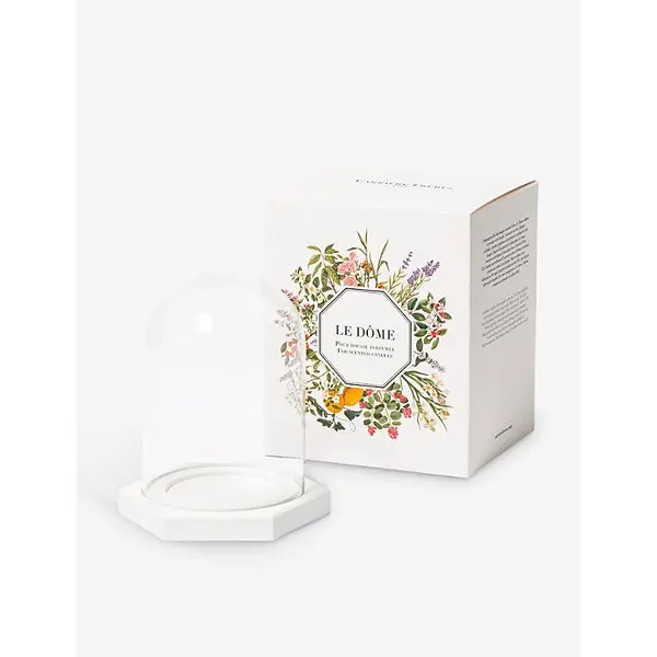 CARRIERE FRERES The Dome And Wooden-base Candle Accessory