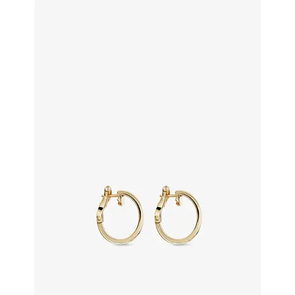 Cartier Love 18ct Yellow Gold Hoop Earrings