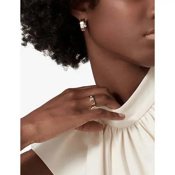 Cartier Love 18ct Yellow Gold Hoop Earrings