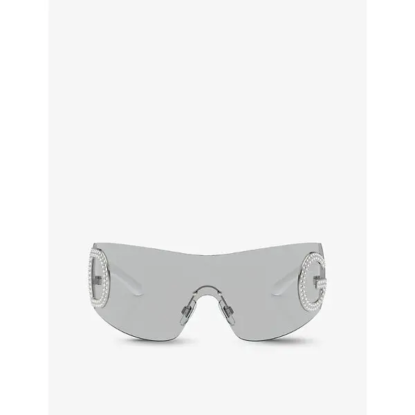 Dolce & Gabbana Dg2298b Oval Sunglasses - Grey
