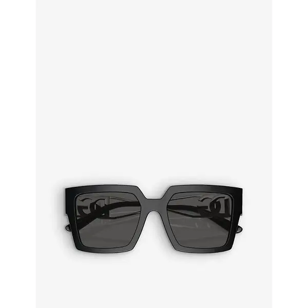 Dolce & Gabbana Dg4446b Square-frame Sunglasses - Black