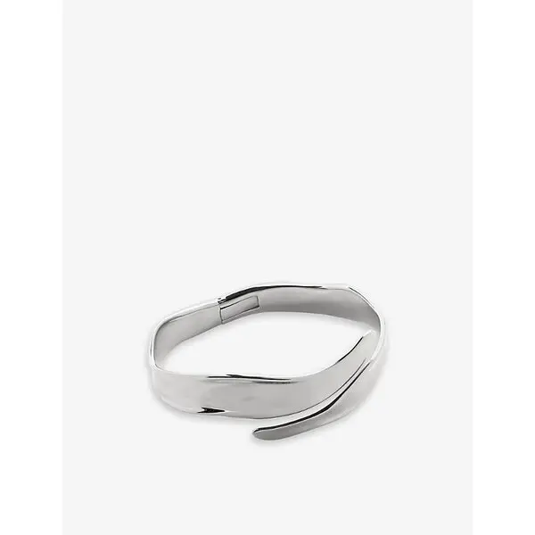 Monica Vinader Wave Wrap Cuff - Sterling Silver