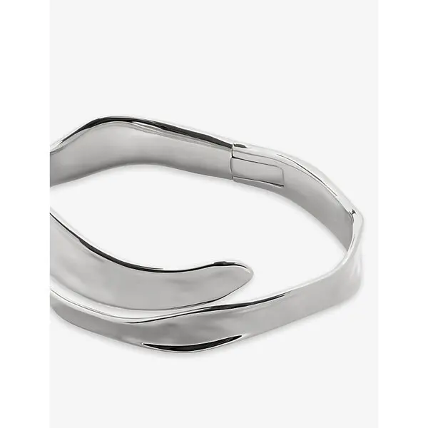 Monica Vinader Wave Wrap Sterling-silver Cuff