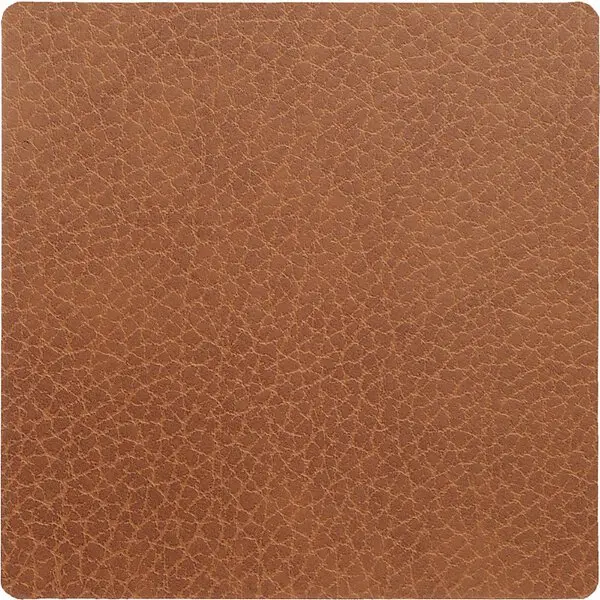 LIND DNA Square Leather Glass Mat - One-color