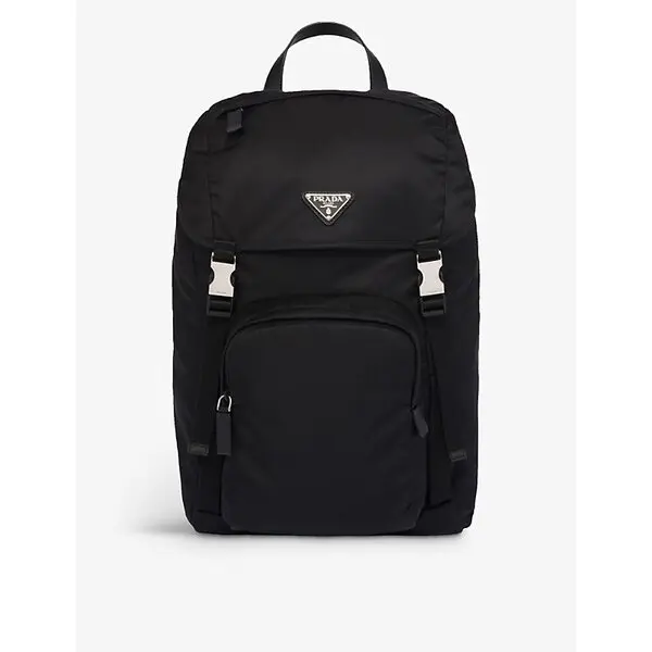 Prada Re-nylon And Saffiano Leather Backpack