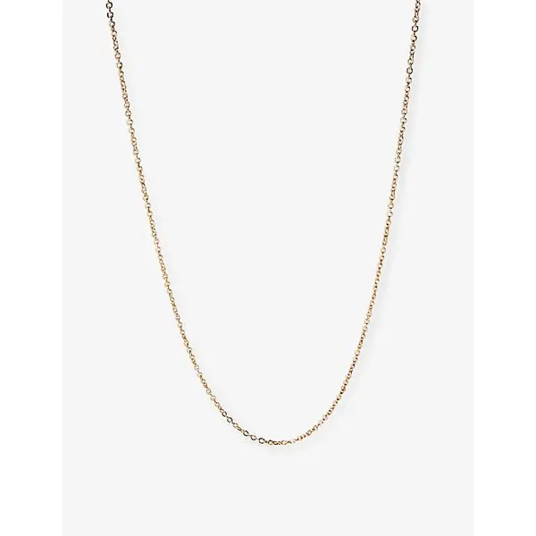 Monica Vinader 14ct Yellow-gold Chain Necklace - Yellow Gold