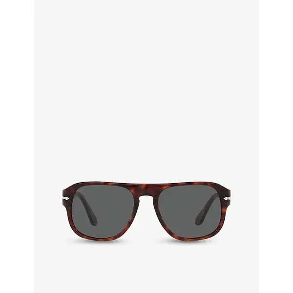 Persol Po3310s Pillow-frame Sunglasses - Brown