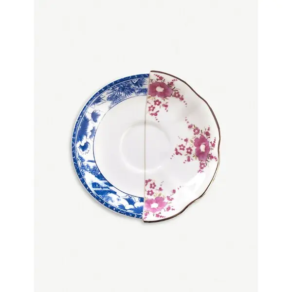 SELETTI Zenobia Hybrid Porcelain Teacup And Saucer - One-color