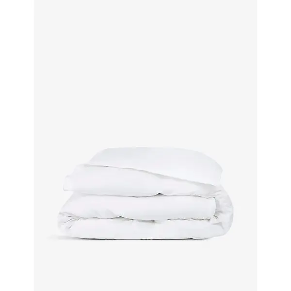 THE WHITE COMPANY Hungarian 10.5 Tog Cotton, Goose-down And Feather Duvet - None/clear