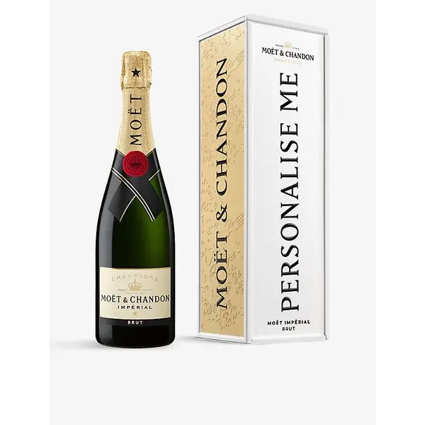 MOET & CHANDON Exclusive Impérial Brut Nv Champagne And Personalised Tin - One-color