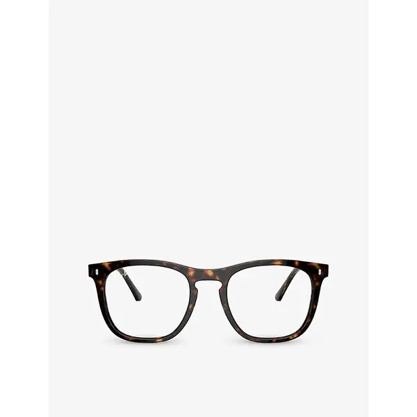 Ray-ban Rx2210v Square-frame Optical Glasses - Brown