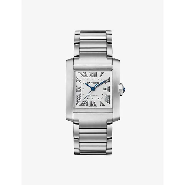 CARTIER Tank Française Large Automatic Watch - Steel