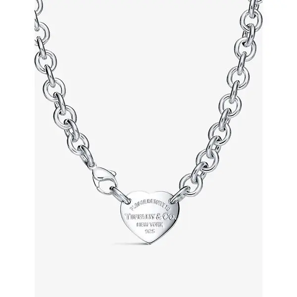 Tiffany & Co. Return To Charm Choker Necklace - Silver