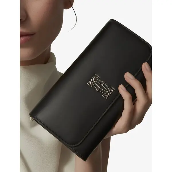 Cartier Brand-foiled Leather Wallet-on-chain