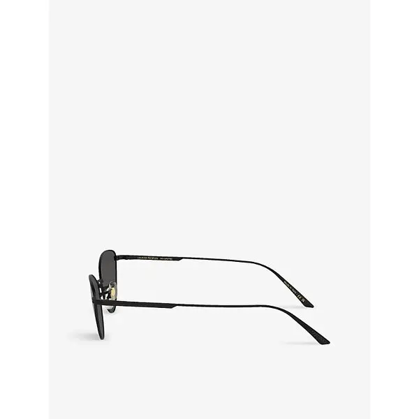 Oliver Spencer Ov1328s 1998c Butterfly-frame Sunglasses - Black