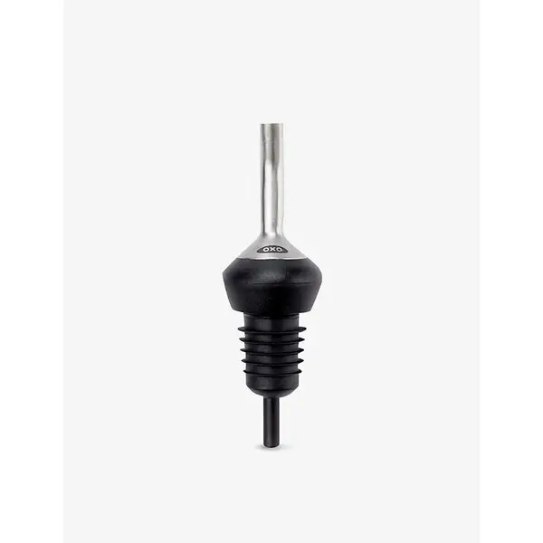 OXO Stainless-steel Shot Pourer - Black/silver