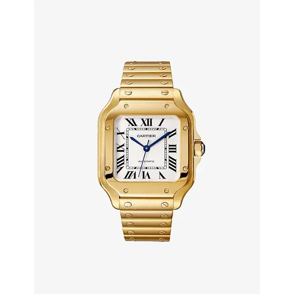 CARTIER Santos Watch - Yellow Gold