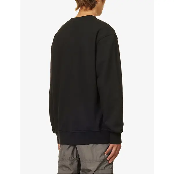 Moose Knuckles Brand-motif Cotton-jersey Sweatshirt