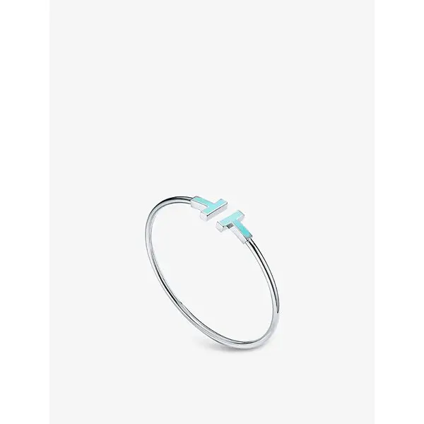 Tiffany & Co. T Wire Bracelet - White Gold