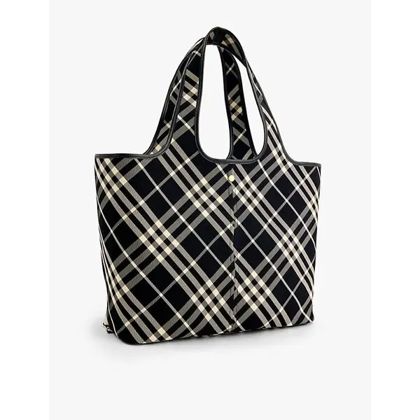Burberry Check Medium Cotton Tote