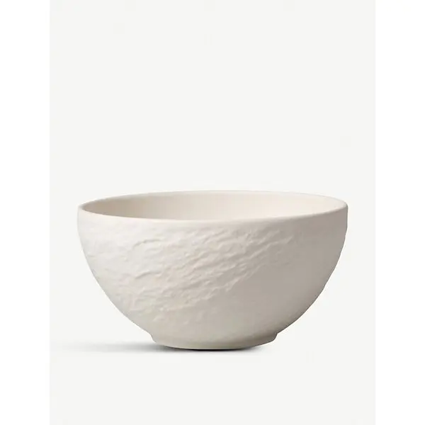 VILLEROY & BOCH Manufacture Rock Blanc Porcelain Bowl 14cm - White
