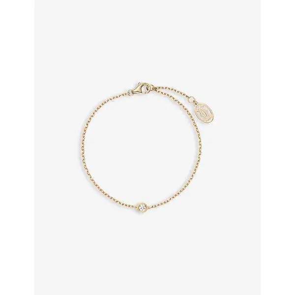 CARTIER D'amour Extra Small 18ct Yellow Gold And Diamond Bracelet - One-color
