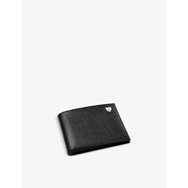 ASPINAL OF LONDON Billfold Logo-embellished Leather Wallet