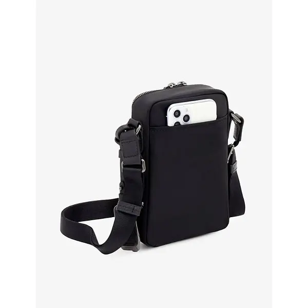 Tumi Persia Double-zip Nylon Crossbody Bag - Black/gunmetal