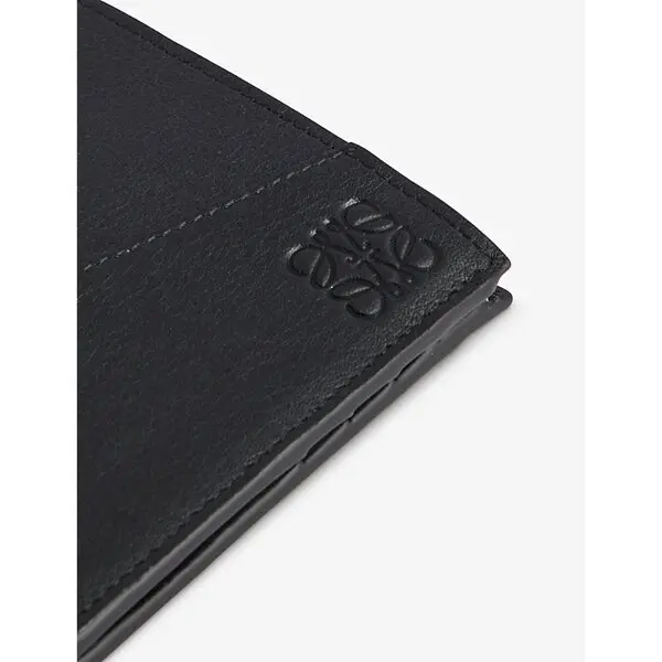 Loewe Puzzle Edge Leather Wallet - Black