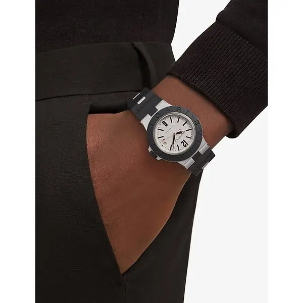 BVLGARI Aluminium Titanium Automatic Watch
