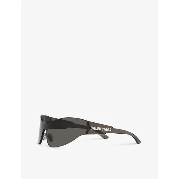 Balenciaga Bb0257s Shield-frame Sunglasses