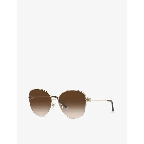 Tiffany & Co. Butterfly Sunglasses Tf3082 - Gold