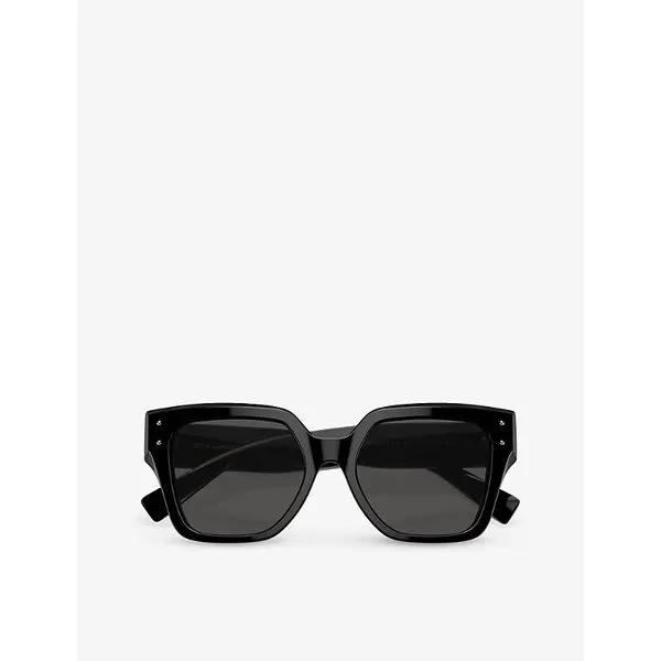 Dolce & Gabbana Dg4471 Square-frame Sunglasses - Black