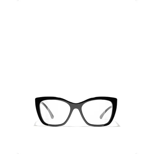 Chanel Ch3460 Cat-eye Eyeglasses - Black