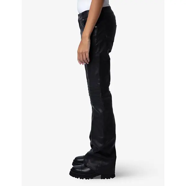 Zadig&Voltaire Paulin Panelled Straight-leg Trousers