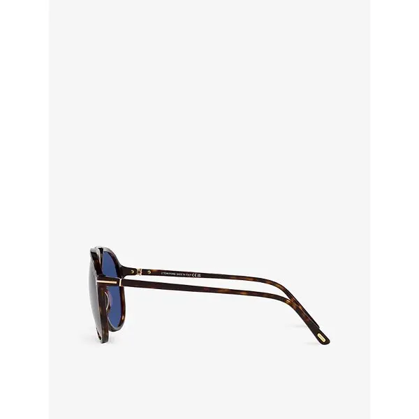 TOM FORD Pilot-frame Sunglasses - Brown