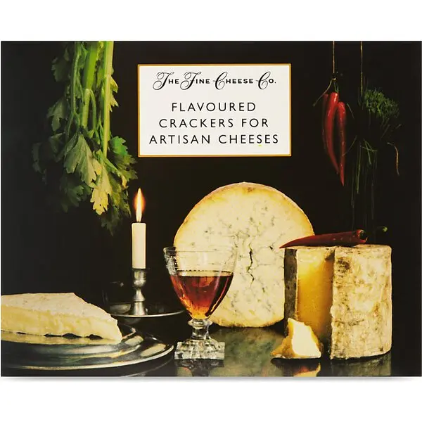 THE FINE CHEESE CO Crackers For Artisan Cheese Selection Box 375g - One-color