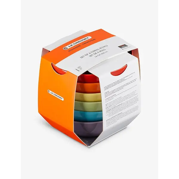 LE CREUSET Stoneware Cereal Bowl 16cm - Rainbow