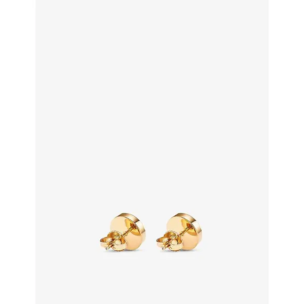 Tiffany & Co. T 18ct Yellow- And Onyx Earrings